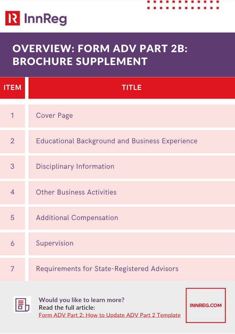 Form ADV Part 2: How to Update ADV Part 2 Template
